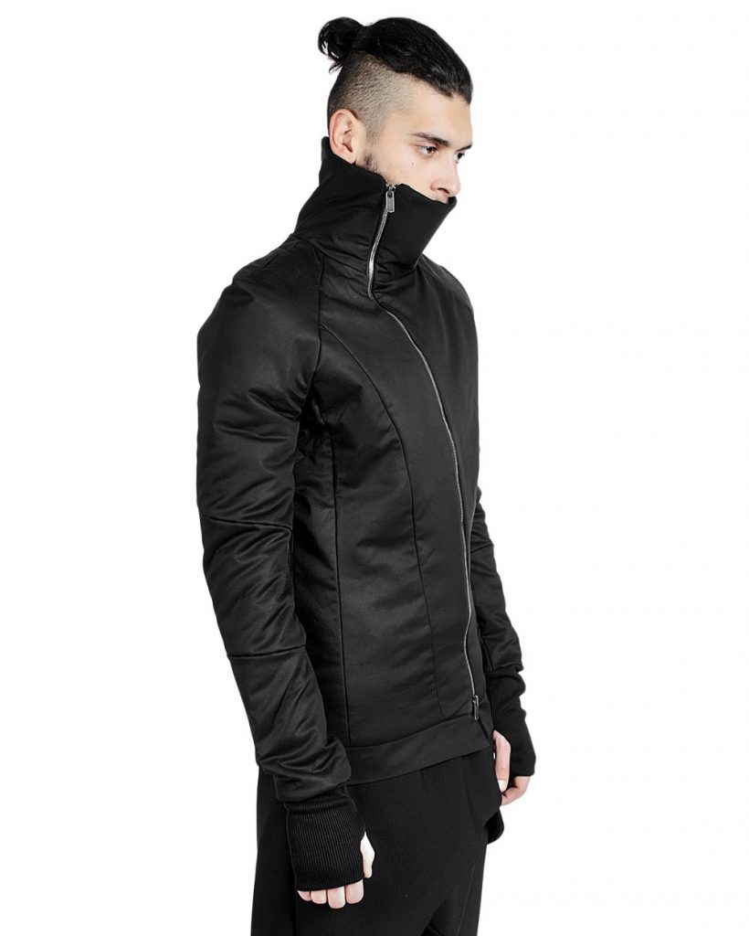 MINOAR.COM | Diagonal Zip Winter Segment Jacket