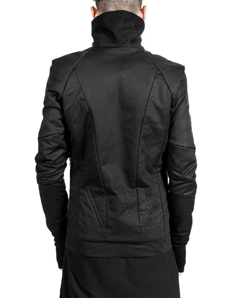 MINOAR.COM | Diagonal Zip Winter Segment Jacket