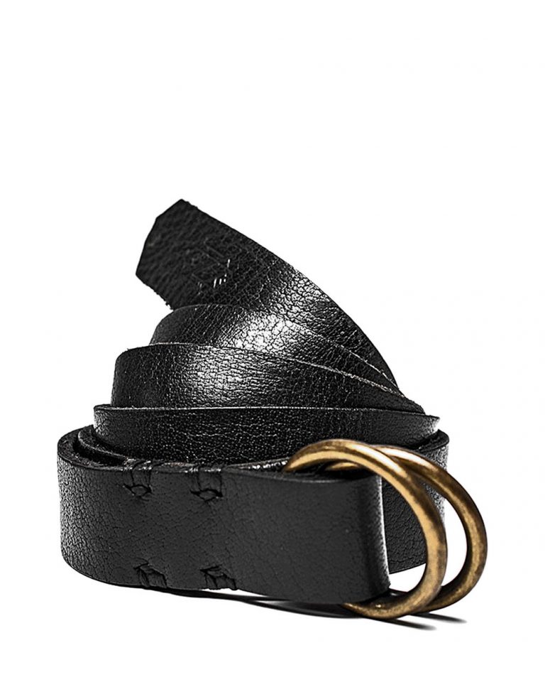 MINOAR.COM | Linear Scar Brass Buckle Belt