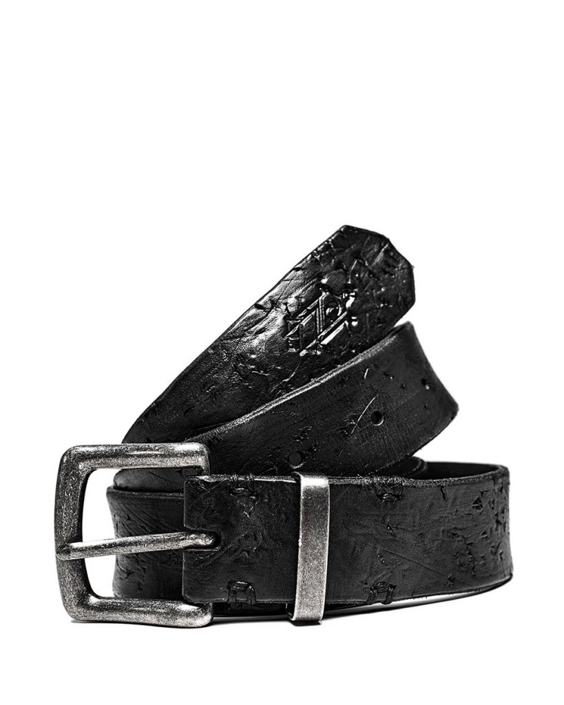 MINOAR.COM | Linear Scar Brass Buckle Belt
