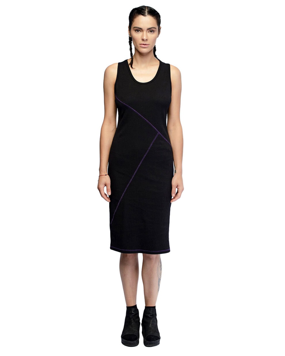MINOAR.COM | Duality High Waist Asymmetric Skirt