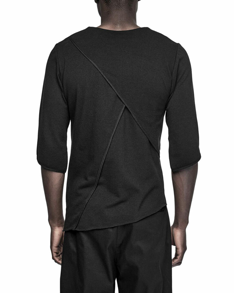 MINOAR.COM | LAYERED RIB LONG SLEEVE T-SHIRT